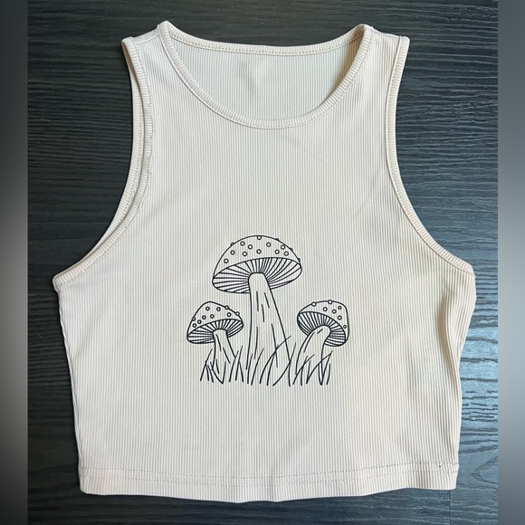 Tops | Mushroom Tank Top | Poshmark